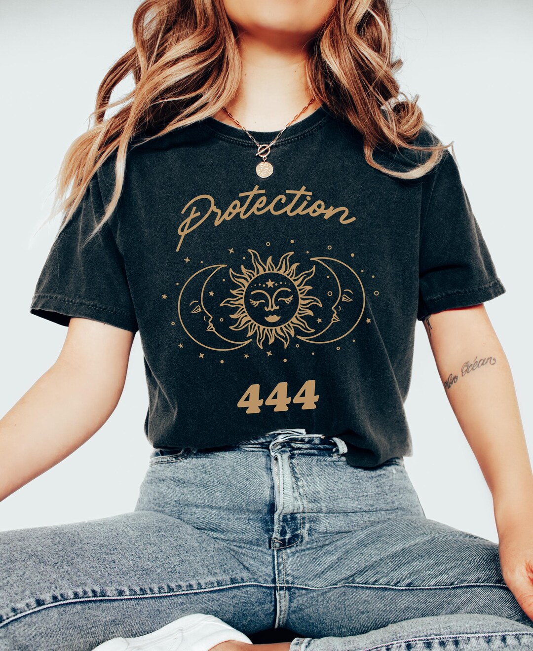 Angel Numbers 444 Angel Number Shirt Angel Numbers Shirt Protection ...