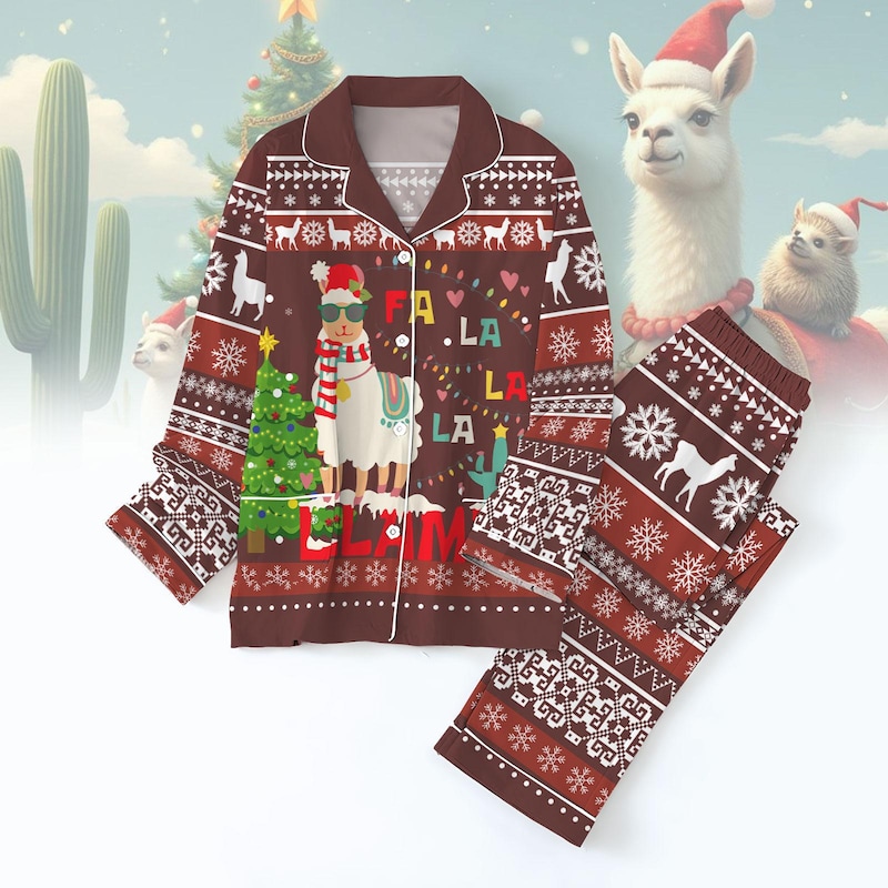 Llama Pajamas - Etsy