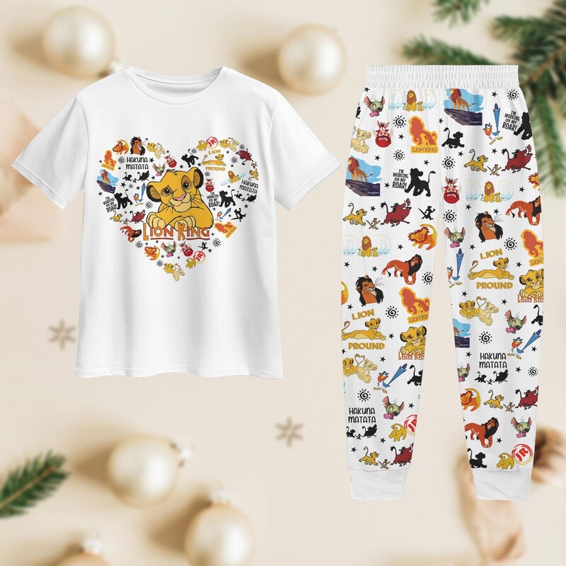 Lion King Pajamas - Etsy
