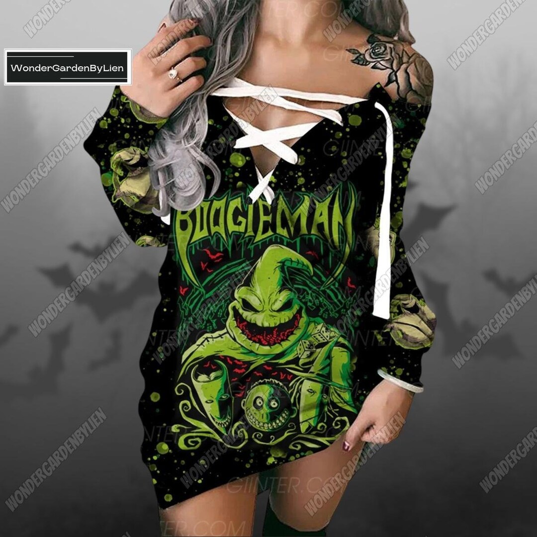 Boogie Cross Dress, Boogieman Cross Sweater Dress, Oogie Boogie Shirt ...