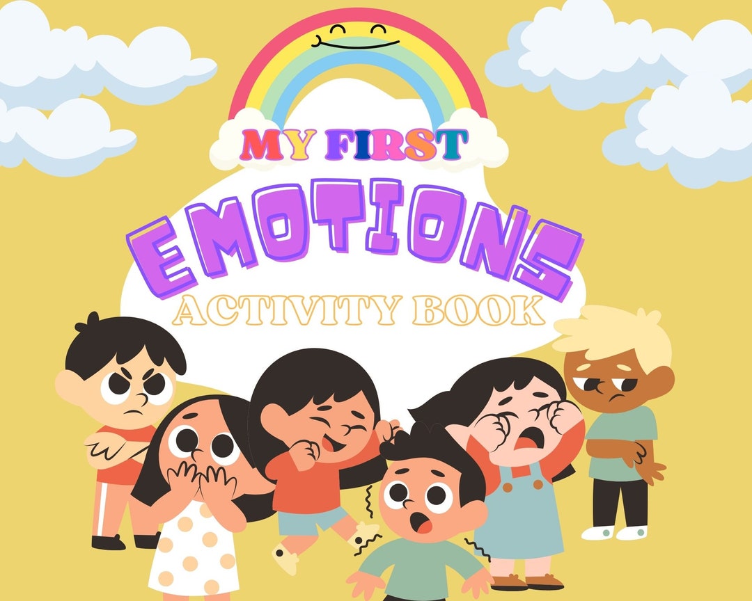 My First Emotions Busy Book Toddler Busy Book Printable Preschool ...