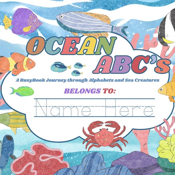 Busy Book Printable - Etsy