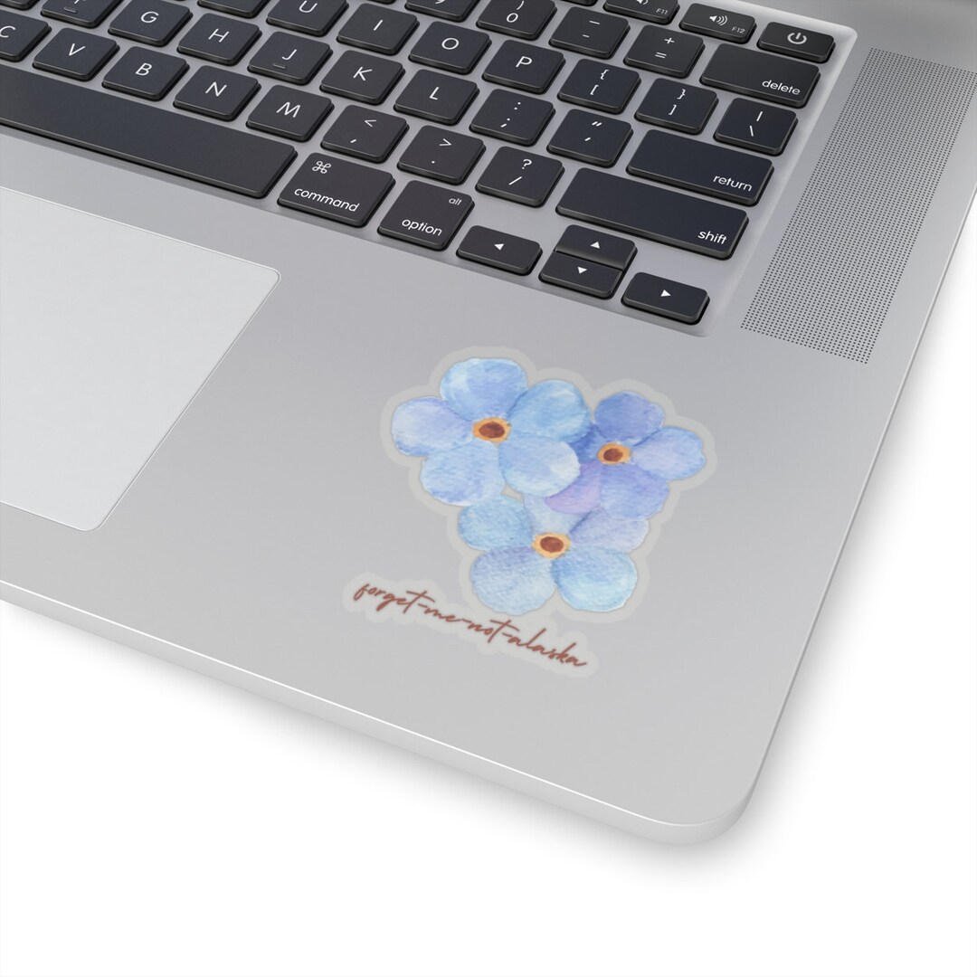 Forget Me Not Alaska Stickers Cute Stickers Alaska 907 - Etsy