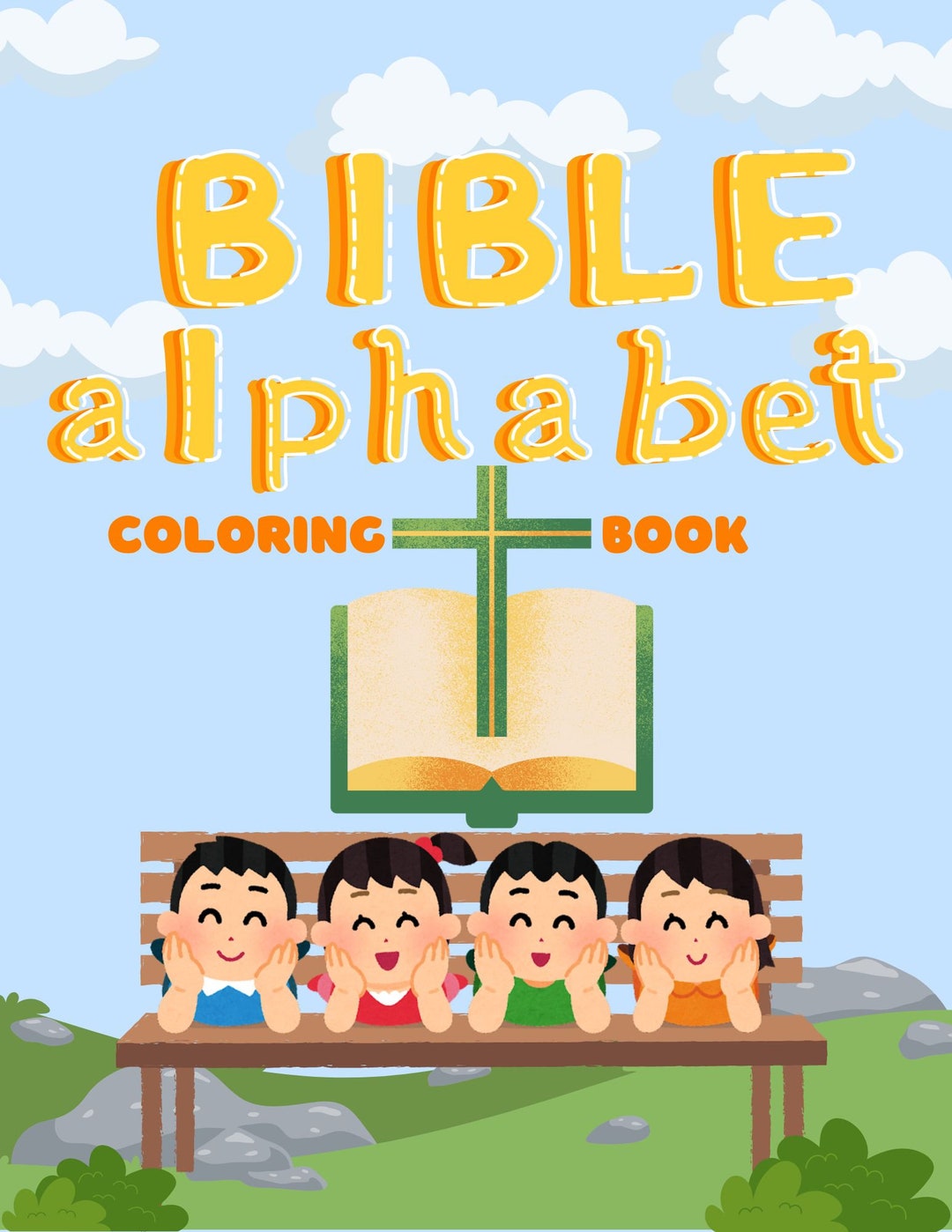 Bible Adventures Busy Book Alphabet Coloring Edition - Etsy