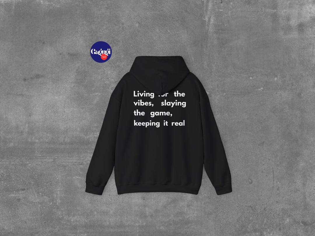 Gen Z Streetwear Hoodie - Graphic Back Trendy Print, Aesthetic Cozy ...