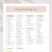 Travel Checklist, Printable Travel Packing List, Travel Essentials ...