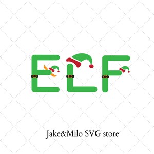 ELF SVG, Christmas ELF Svg, Christmas Svg, Holiday Svg, Winter Svg ...