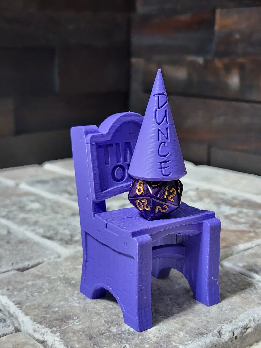 Chair of Shame Dice Jail | 3D Printed Dnd Dice Holder - Etsy