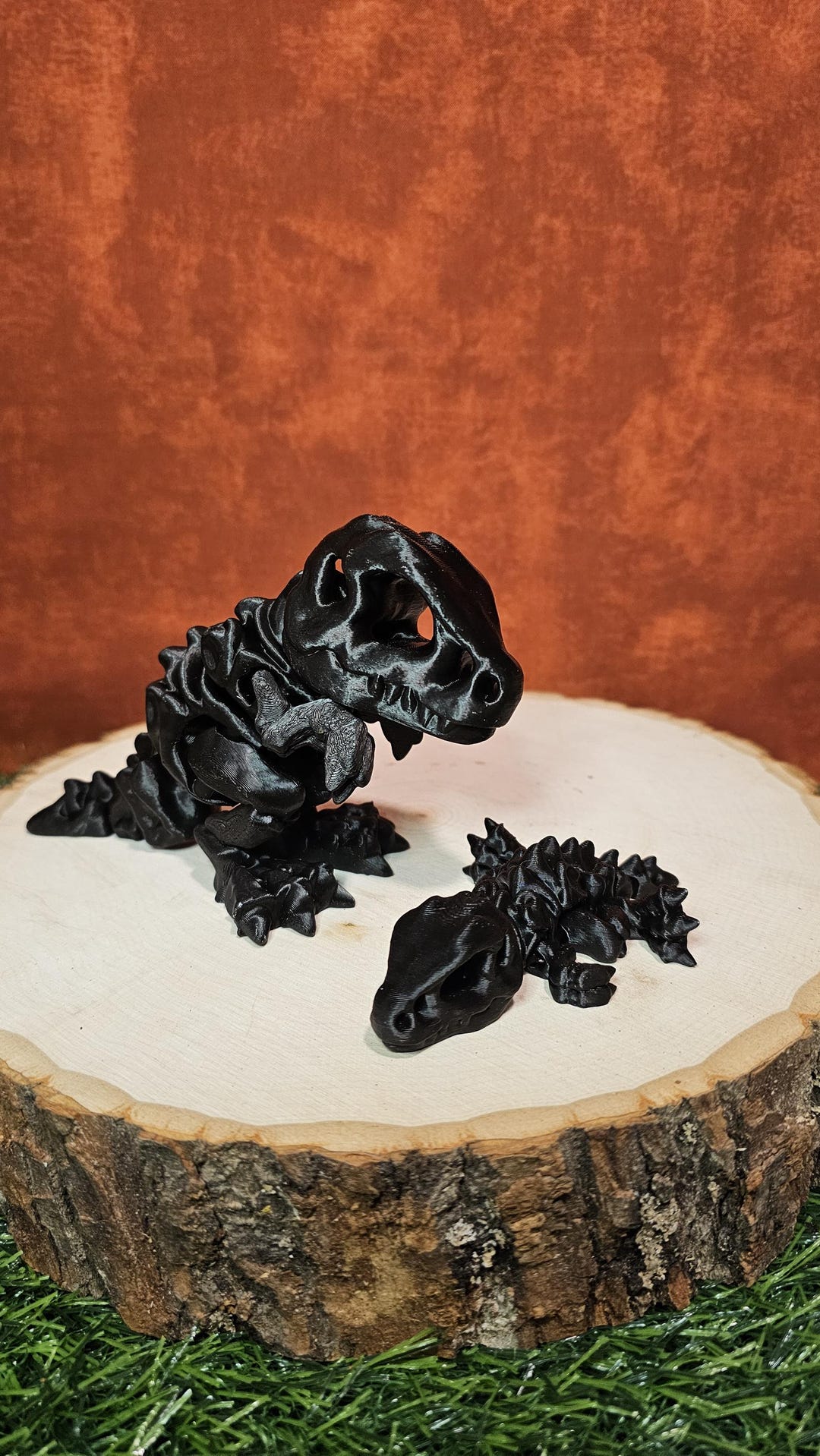 Skeleton Dino | Cinderwing 3D | Fidget | Toy | 3D Printed - Etsy