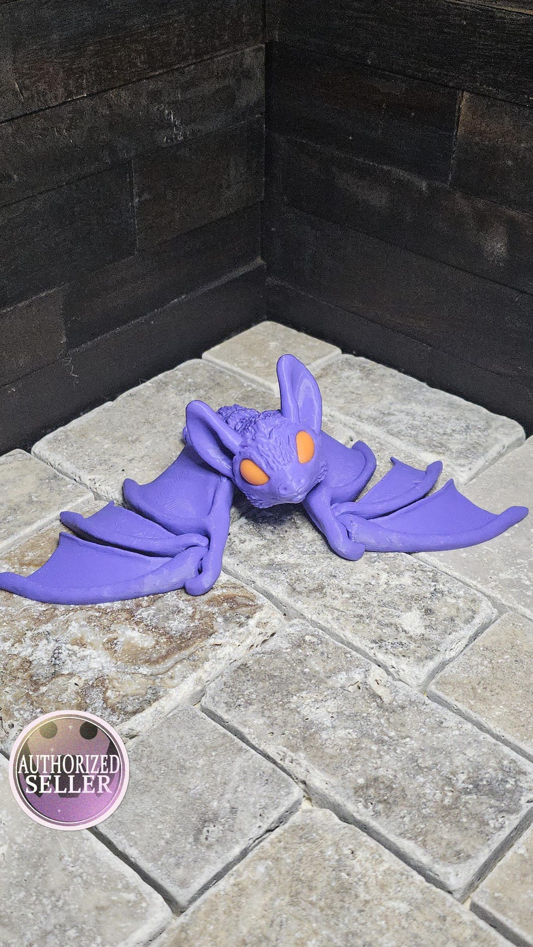 Tiny Bat | 3D Printed Bat | Cinderwing | Articulated Bat | Fidget Toy ...