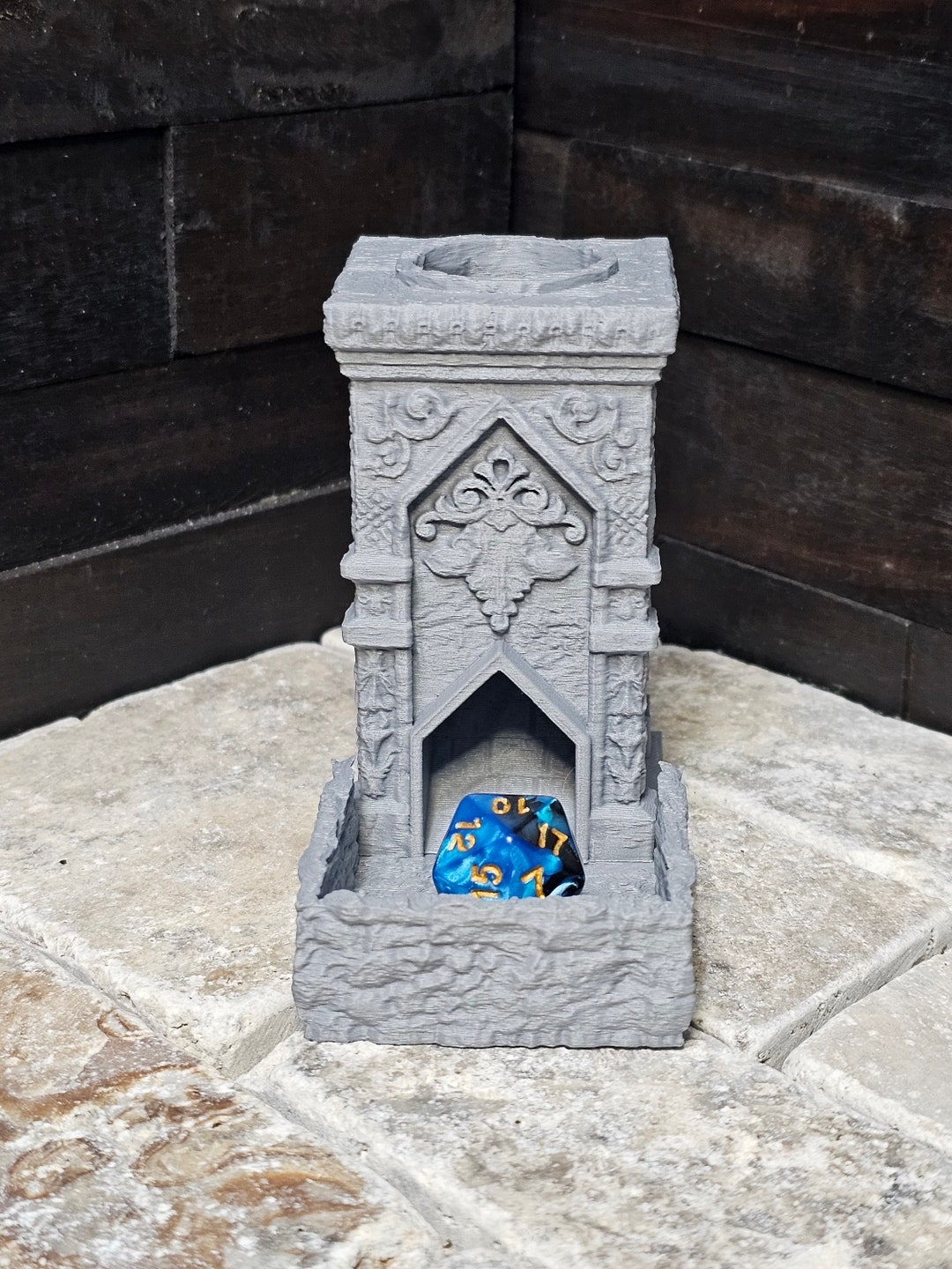 Monolith Tiny Dice Tower | Fates End | Dnd | TTRPG | Board Games - Etsy