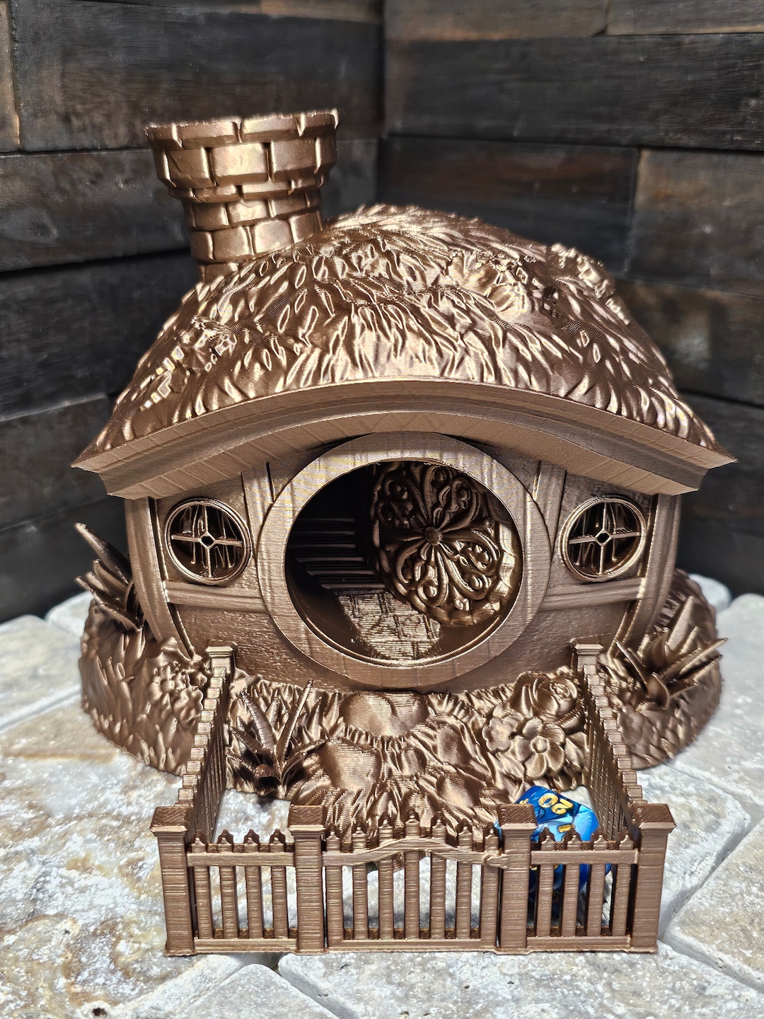 Halfling Hut Dice Tower | Fates End | Dnd | TTRPG | Board Games - Etsy