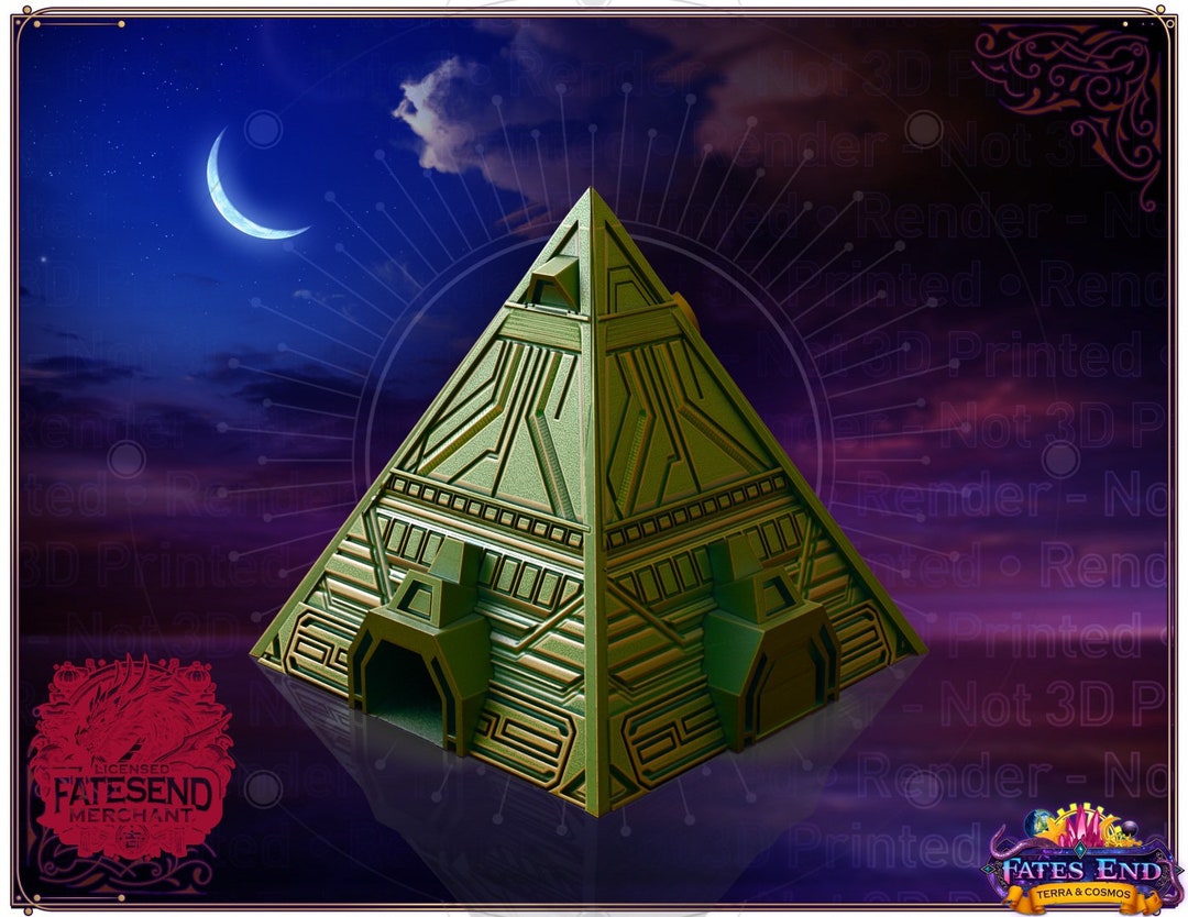 Alien Pyramid Dice Tower Fates End Dnd TTRPG Board Games - Etsy