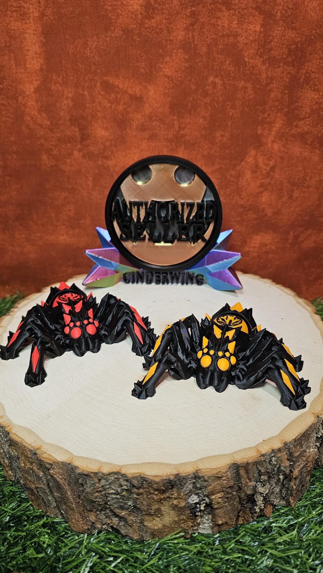Spyder | Cinderwing 3D | Fidget | Toy | 3D Printed - Etsy