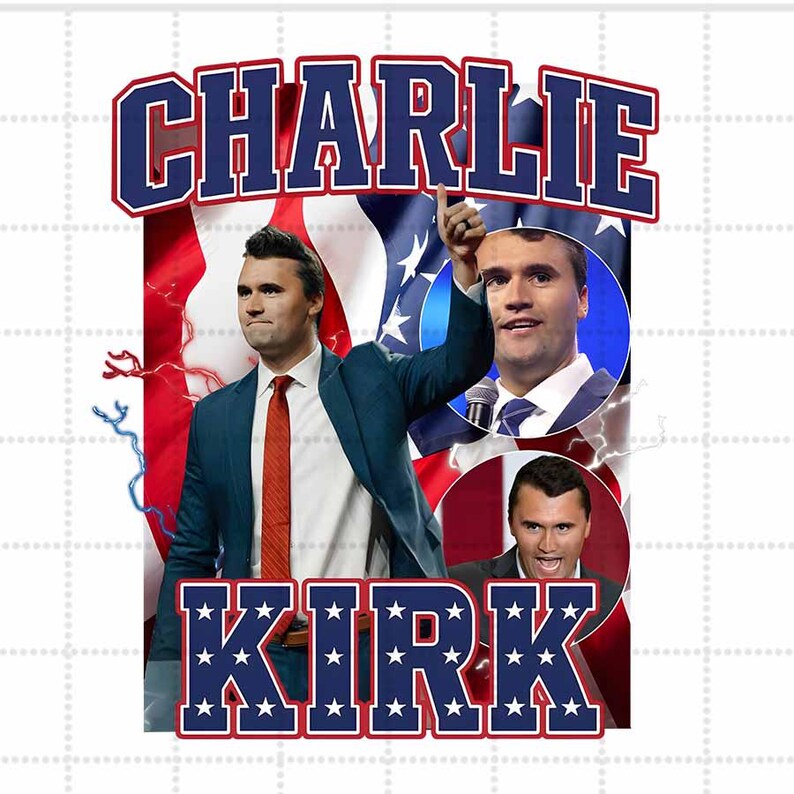 Charlie Kirk Freedom PNG Shirt Design A True Patriot PNG File Patriotic ...