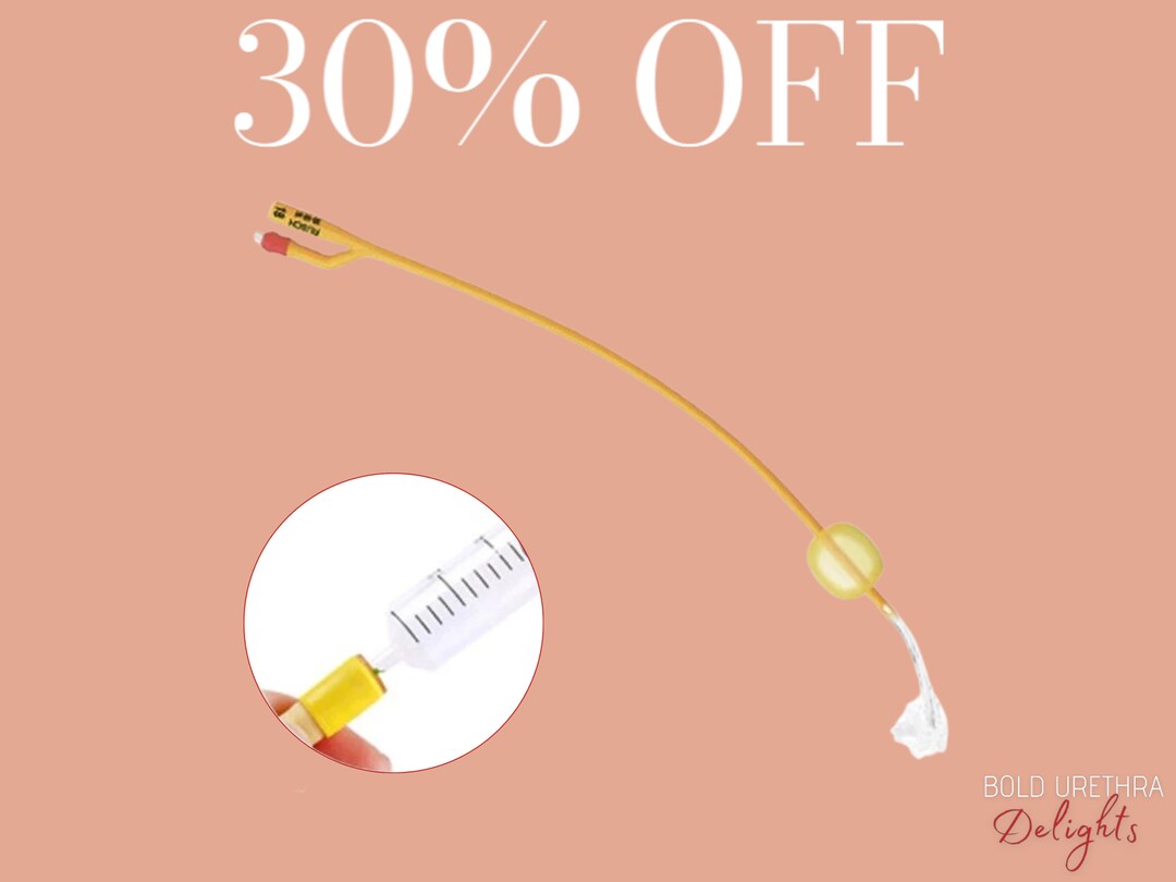 Expandable Silicone Urethral Catheter Colorful Probe Sound Inflatable ...