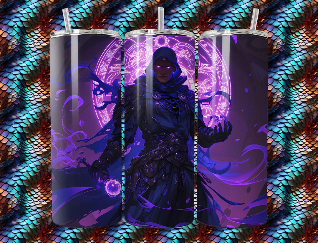 Human Warlock 1 Tumbler Wrap Design Digital Download, 20oz Skinny ...