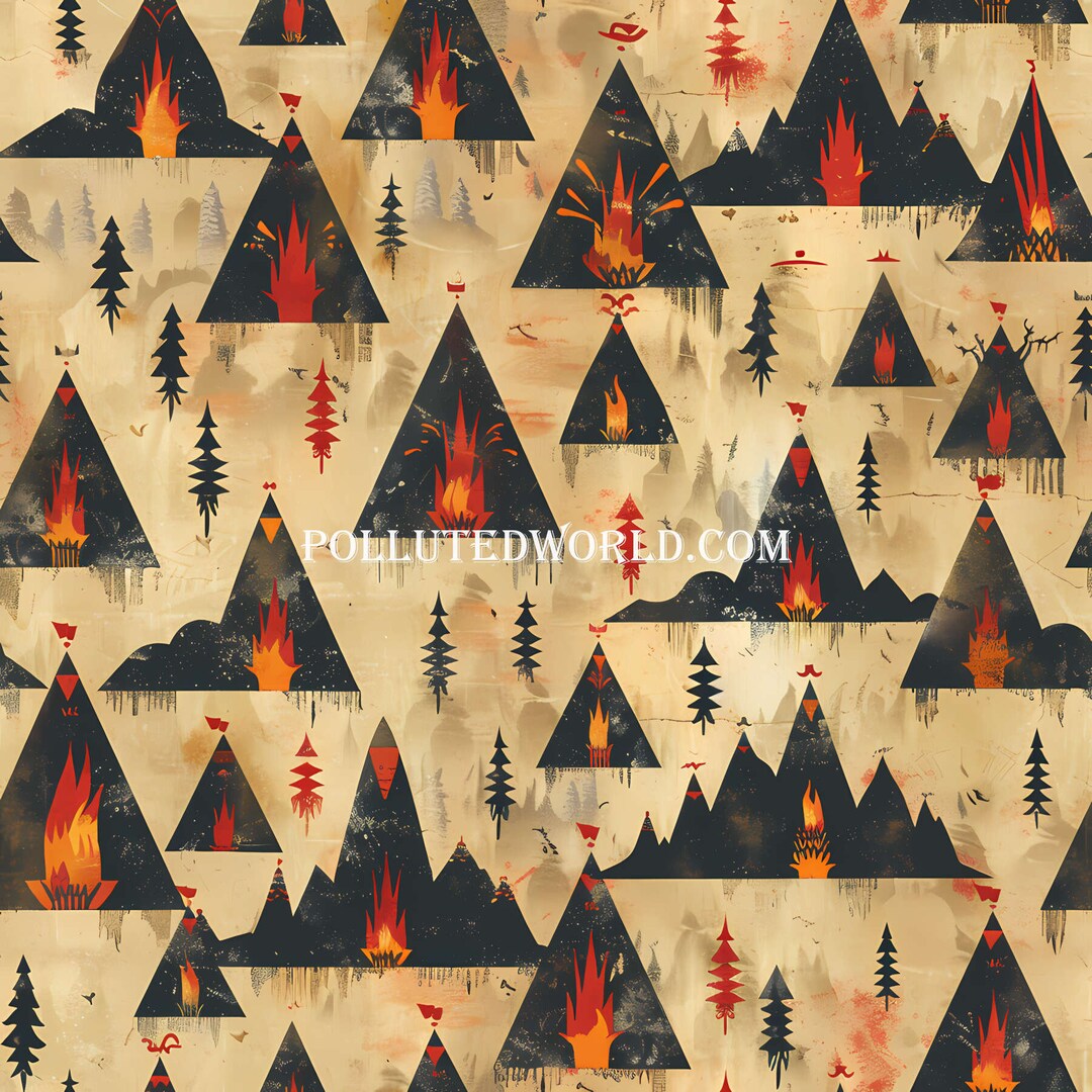 Orc Inspired Pattern 3 Seamless Pattern Digital Paper Image 300_dpi - Etsy