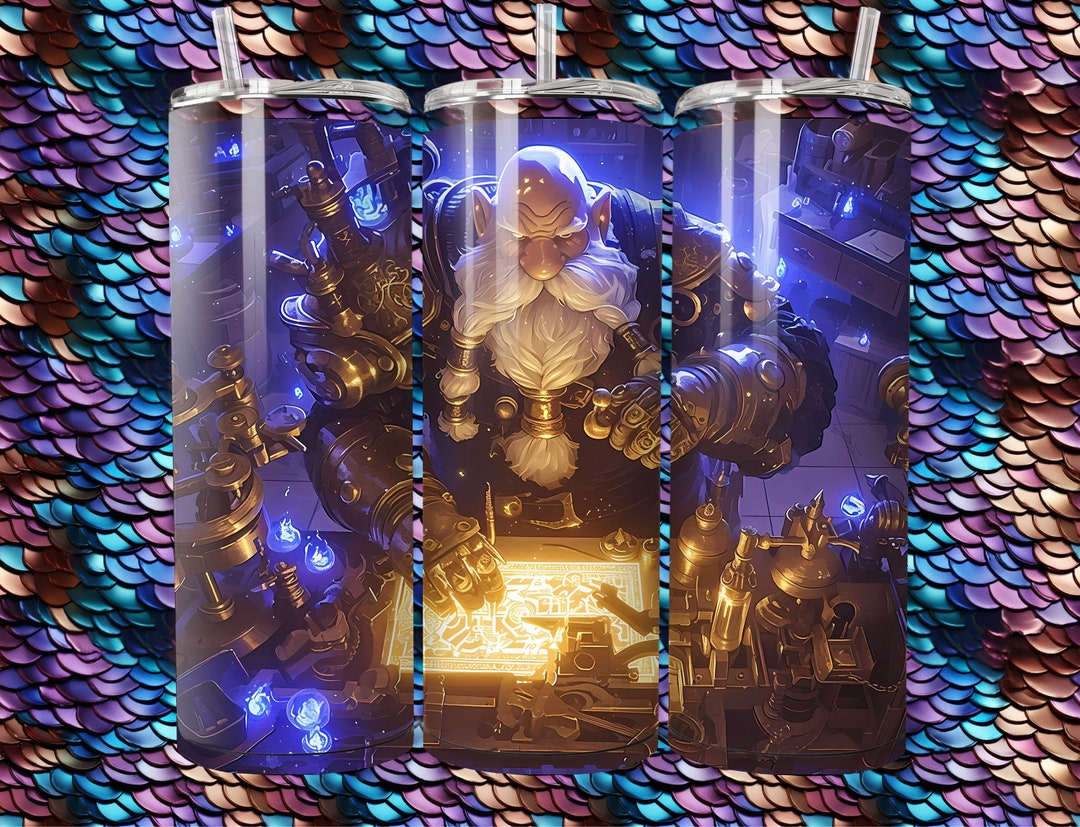 Dwarf Artificer 1 Tumbler Wrap Design Digital Download, 20oz Skinny ...