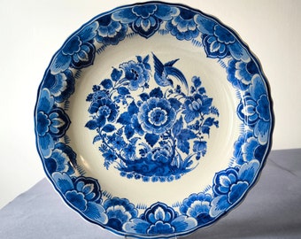 Authentic Royal Delft 1972 Hand Painted Decorative Plate- Traditional ...