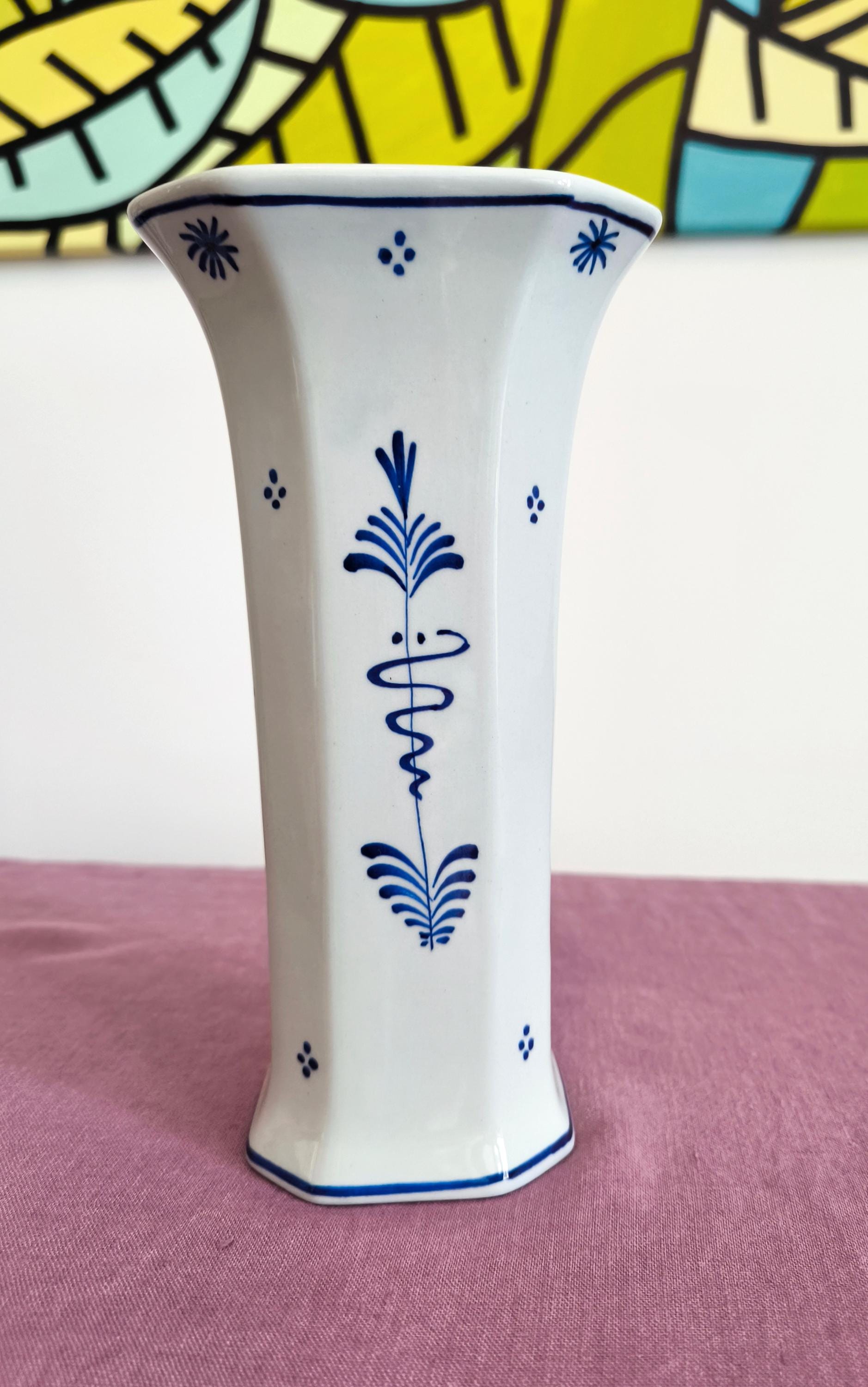Authentic Royal Delft Vase 1968 Hand Painted Traditional Dutch Blue ...