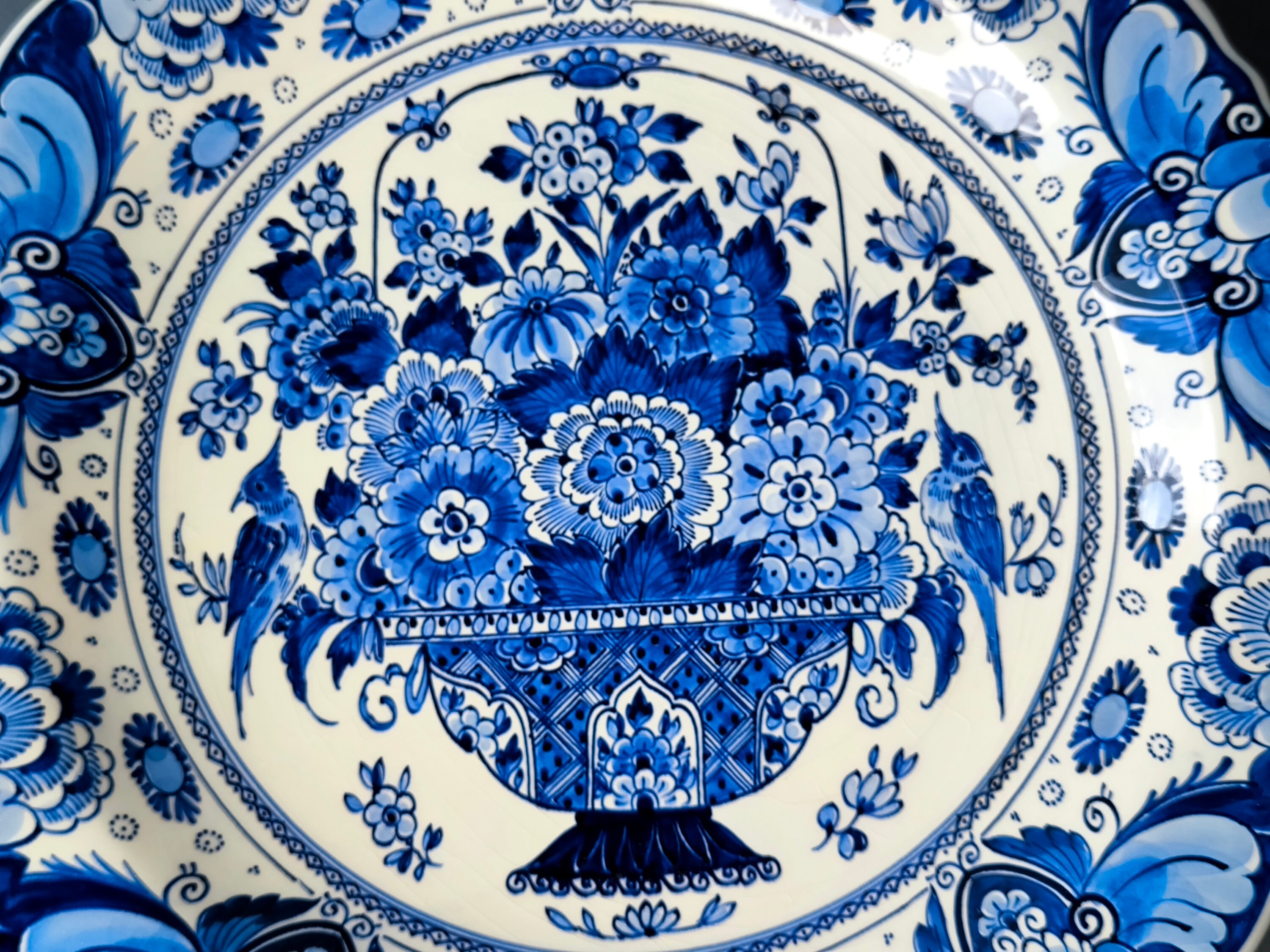 Authentic Royal Delft 1975 Hand Painted Decorative Plate Traditional ...