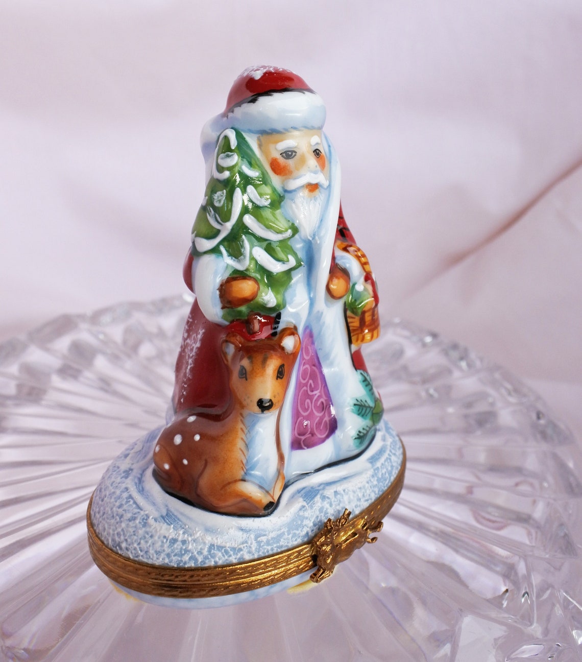 Vintage Limoges France Trinket Box Hand Painted Limoges Porcelain ...