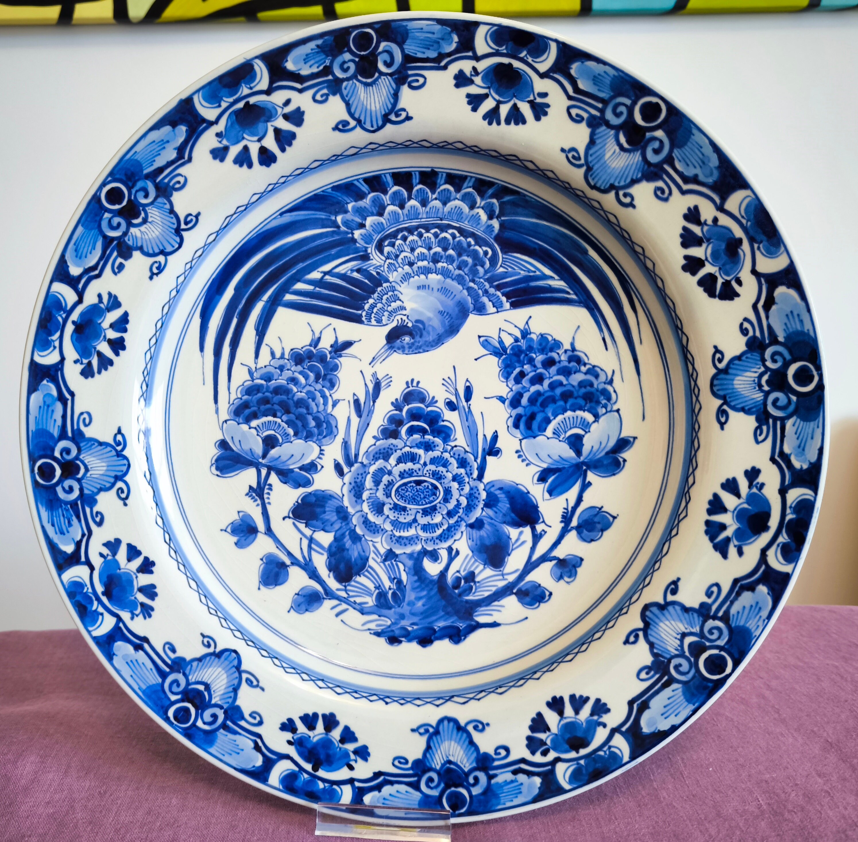 Authentic Royal Delft 1969 Hand Painted Decorative Plate- Traditional ...