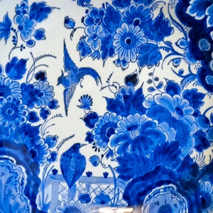 Authentic Royal Delft 1965 Hand Painted Decorative Plate- Traditional ...