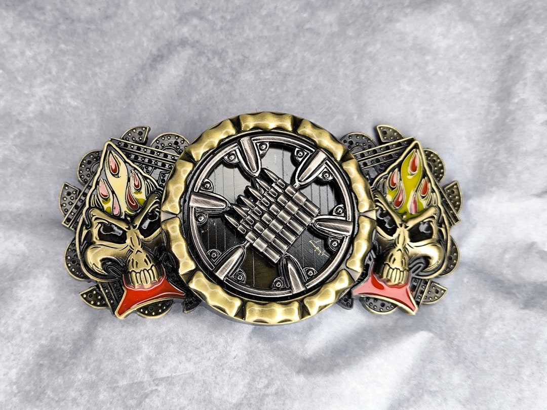 Belt Buckle With a Rotating Drum Stylish Gift for Man - Unused - Belt ...