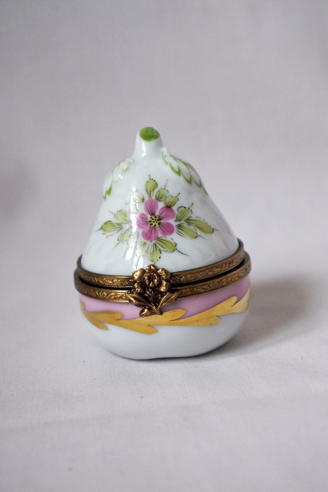 Vintage Limoges France Trinket Box Hand Painted Limoges Porcelain ...