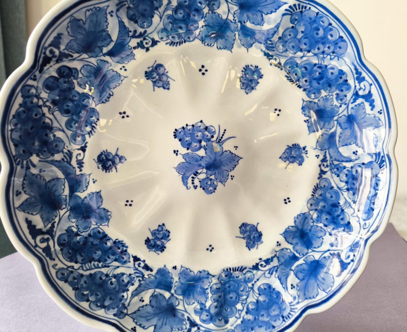 Authentic Royal Delft 1973 Hand Painted Decorative Plate Traditional ...