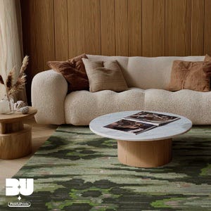 Sage Green Leopard Area Rug 8x10, 9x12 Maximalist Aesthetic Dopamine ...