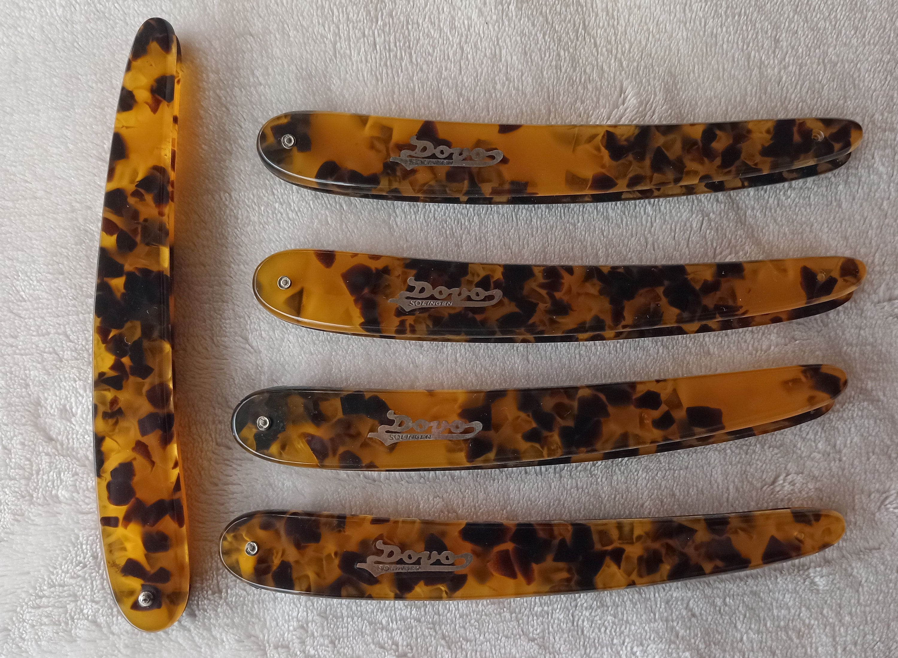 Original DOVO Straight Razor Scales for 6/8-7/8 Blades - Solingen New ...