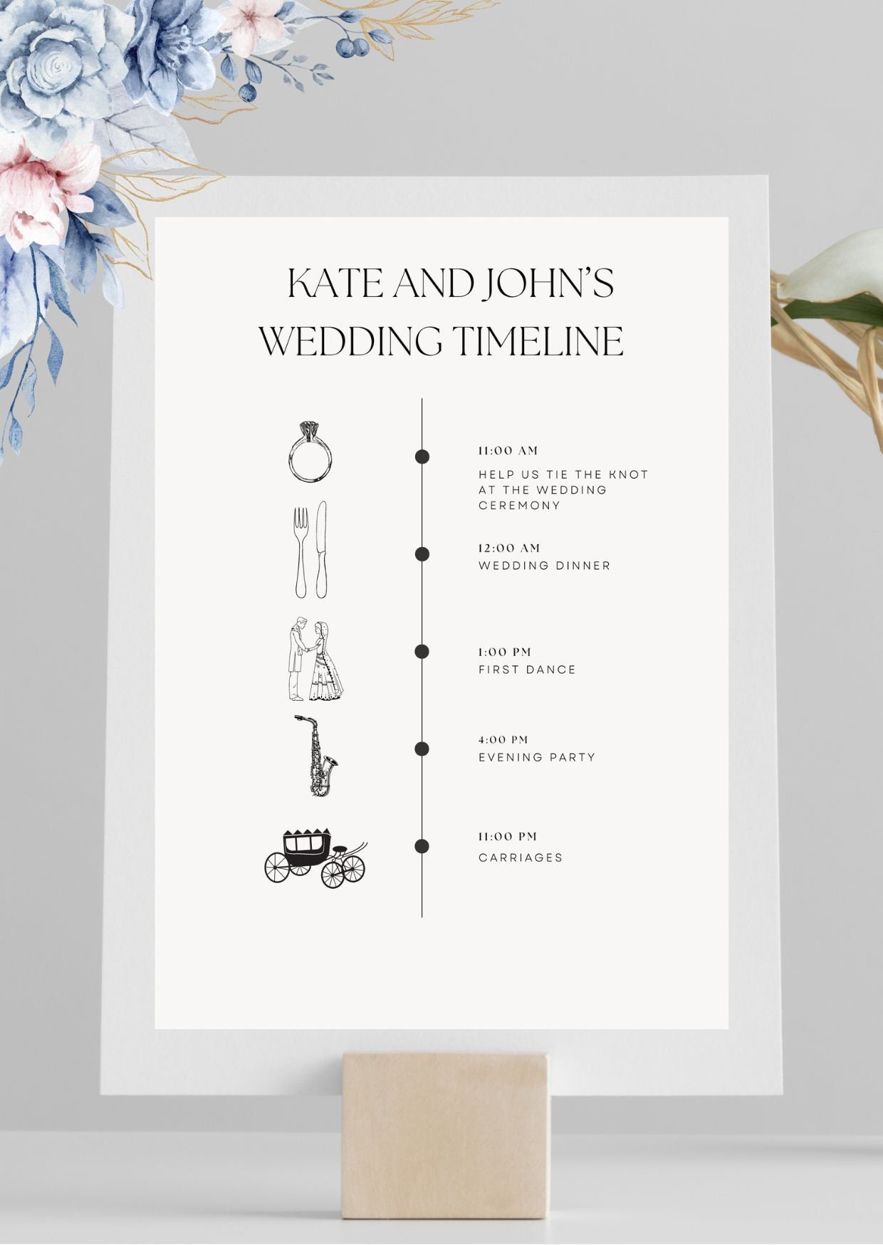 Evening wedding timeline 60 photos - Astyledwedding.com