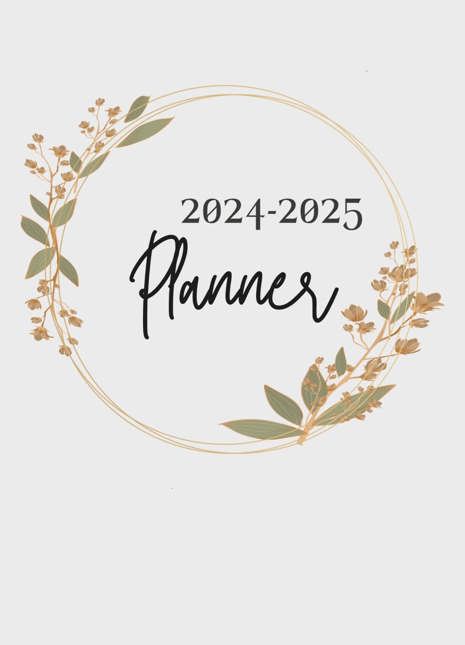 Digital Simple Planner 2024-2025 - Etsy