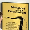 Classic All Star Jazz Music Poster – 1970s Retro Festival Print for ...