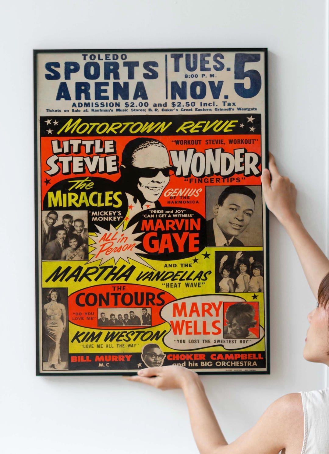 Four Classic Posters – Vintage Soul Music, Retro Funk, 70s 80s Classic ...