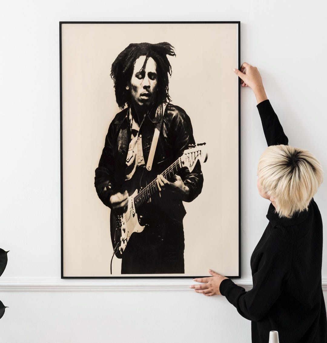 Retro Rasta Poster – Reggae Poster – Classic Jamaican Concert Art ...