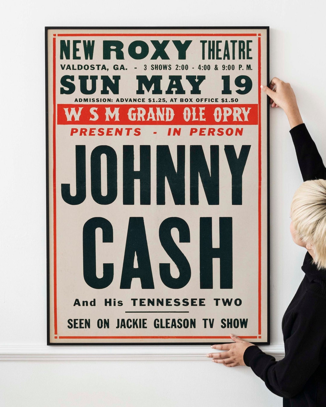 Vintage Country Music Poster – Classic Folk & Rock Art - Etsy