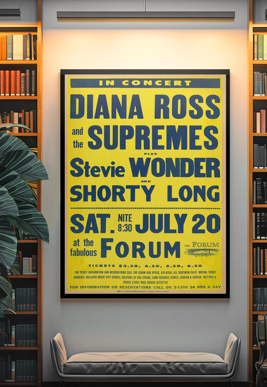 Vintage 70s Motown Funk Poster – Classic Soul, R&B, Disco Music Wall ...