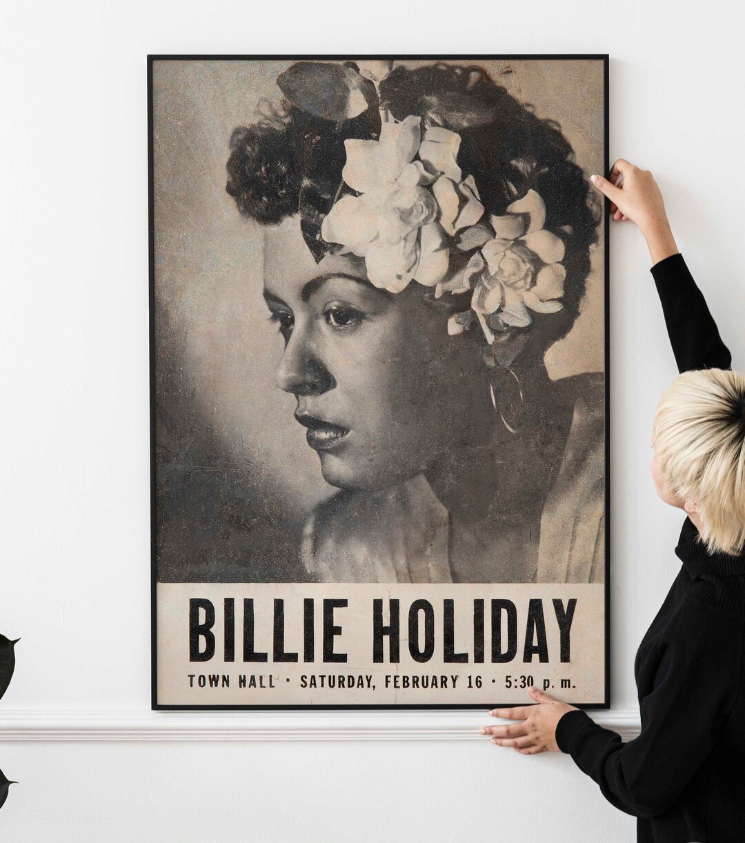 2x Two Retro Jazz Concert Posters – Vintage 50s Jazz Wall Decor for ...