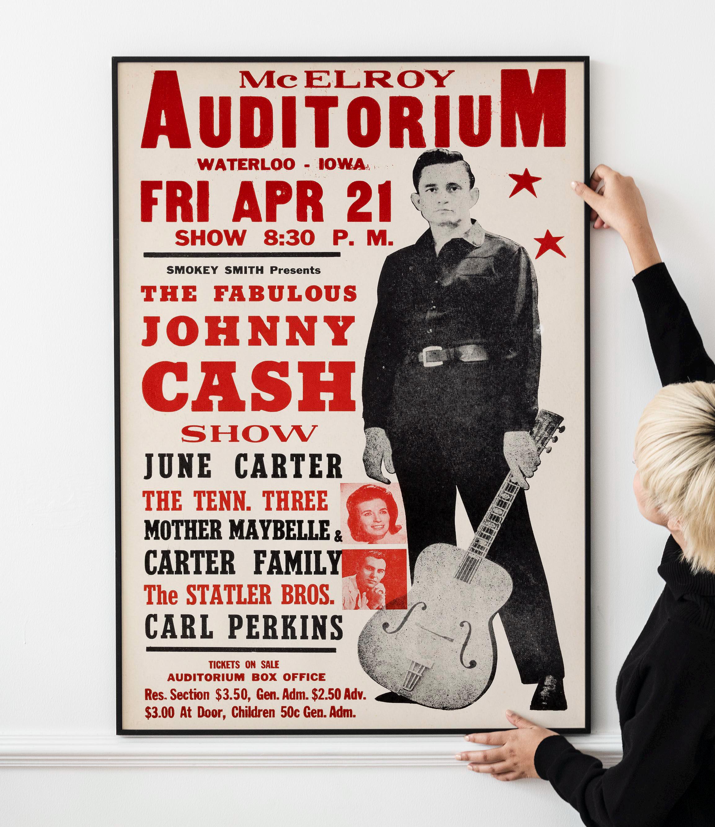 Vintage Country Music Poster – Classic Folk & Rock Art for Retro ...