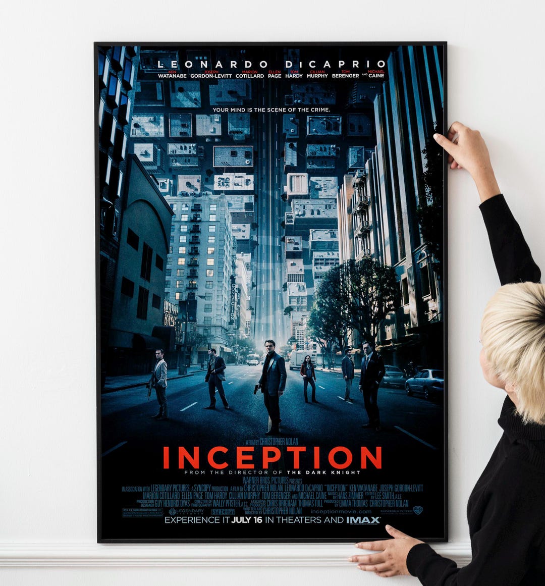 Action Movie Poster, Retro Dream World Art, Sci-fi Print, Vintage Movie ...