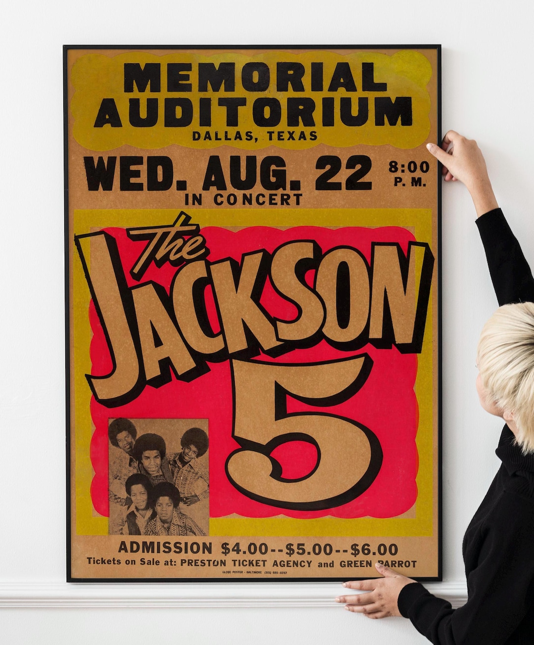 Vintage Soul Motown Poster – Classic Motown R&B Wall Art, 70s 80s Funk ...