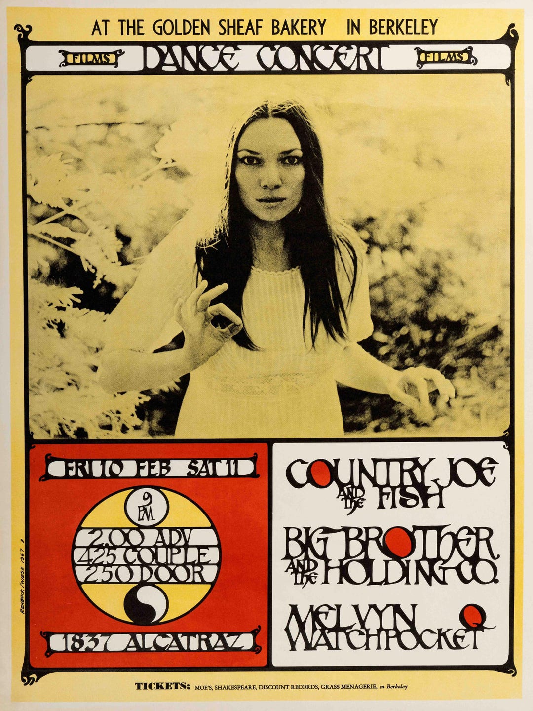Epic Psychedelic 60s Rock Art Poster – Legendary Music Icon Print ...