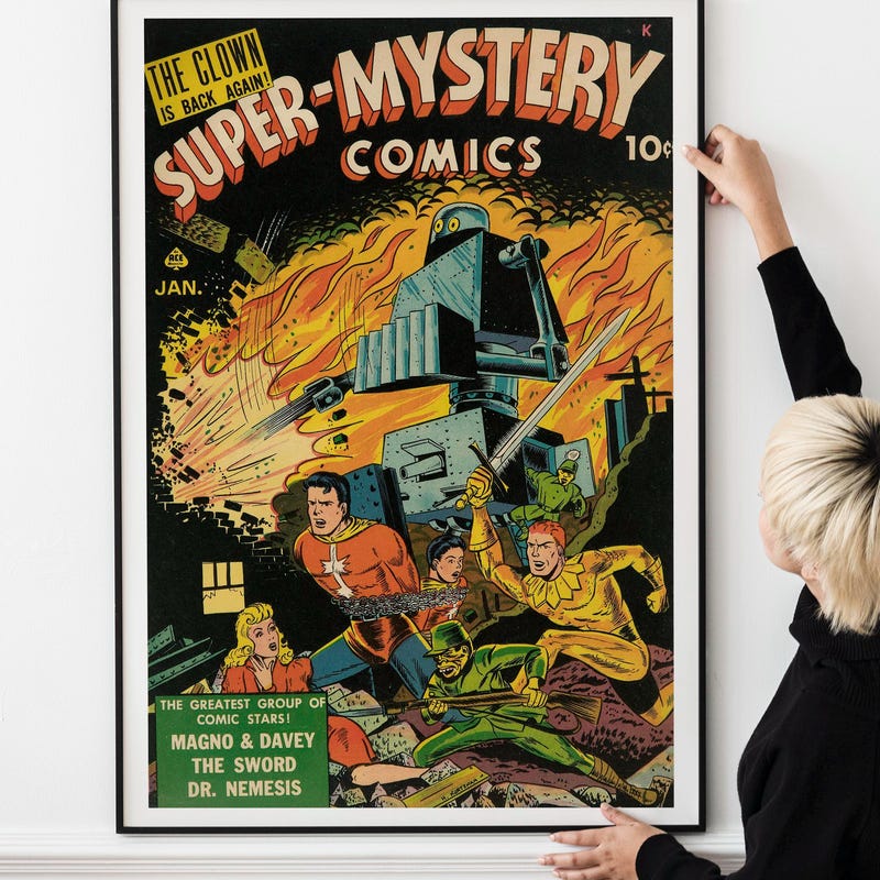 Printable Comic - Etsy