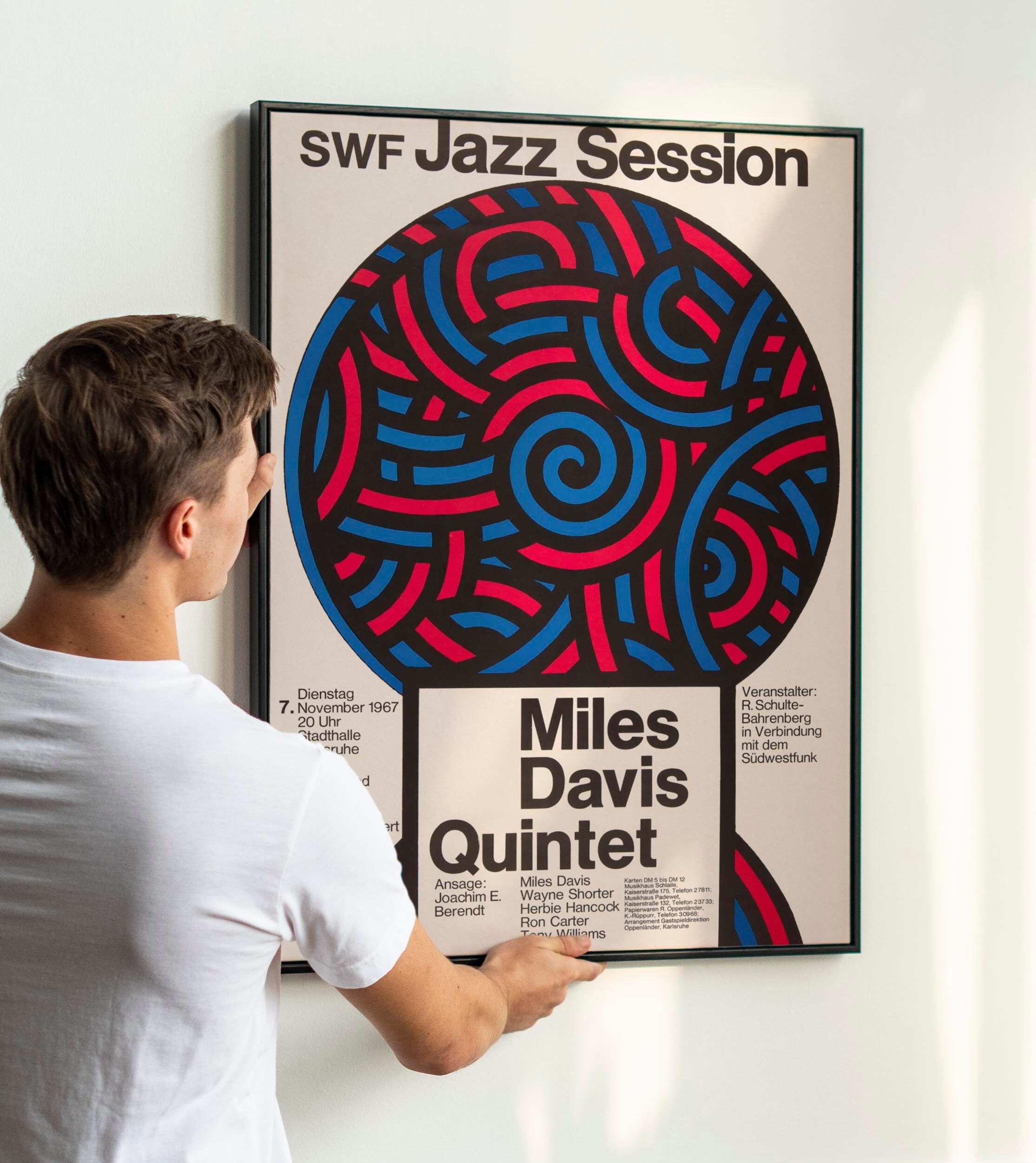 Iconic 60s Jazz Fusion Poster – Syncopation & Groove Art for 60s Jazz ...