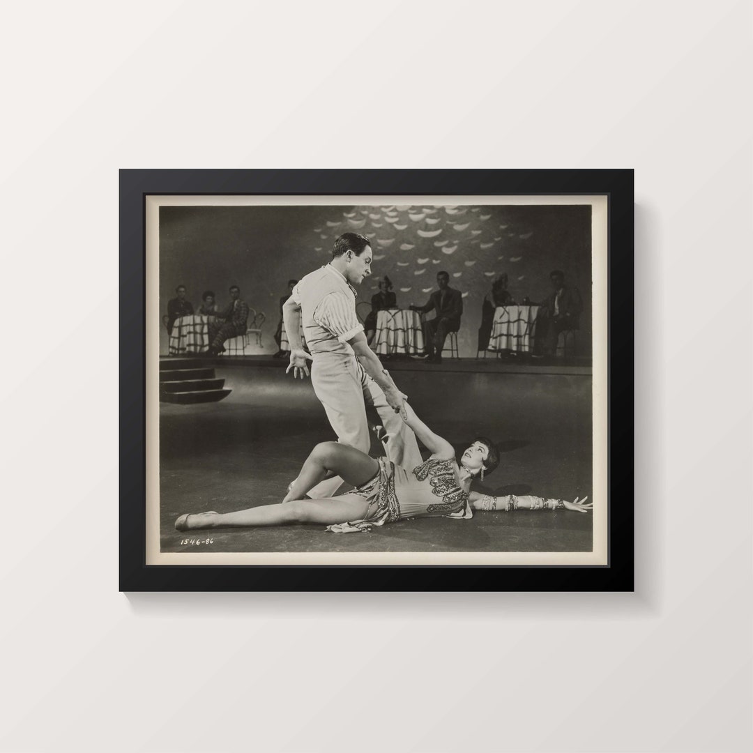 50s Musical Film Poster – Vintage Hollywood Cinema Artwork, Classic ...