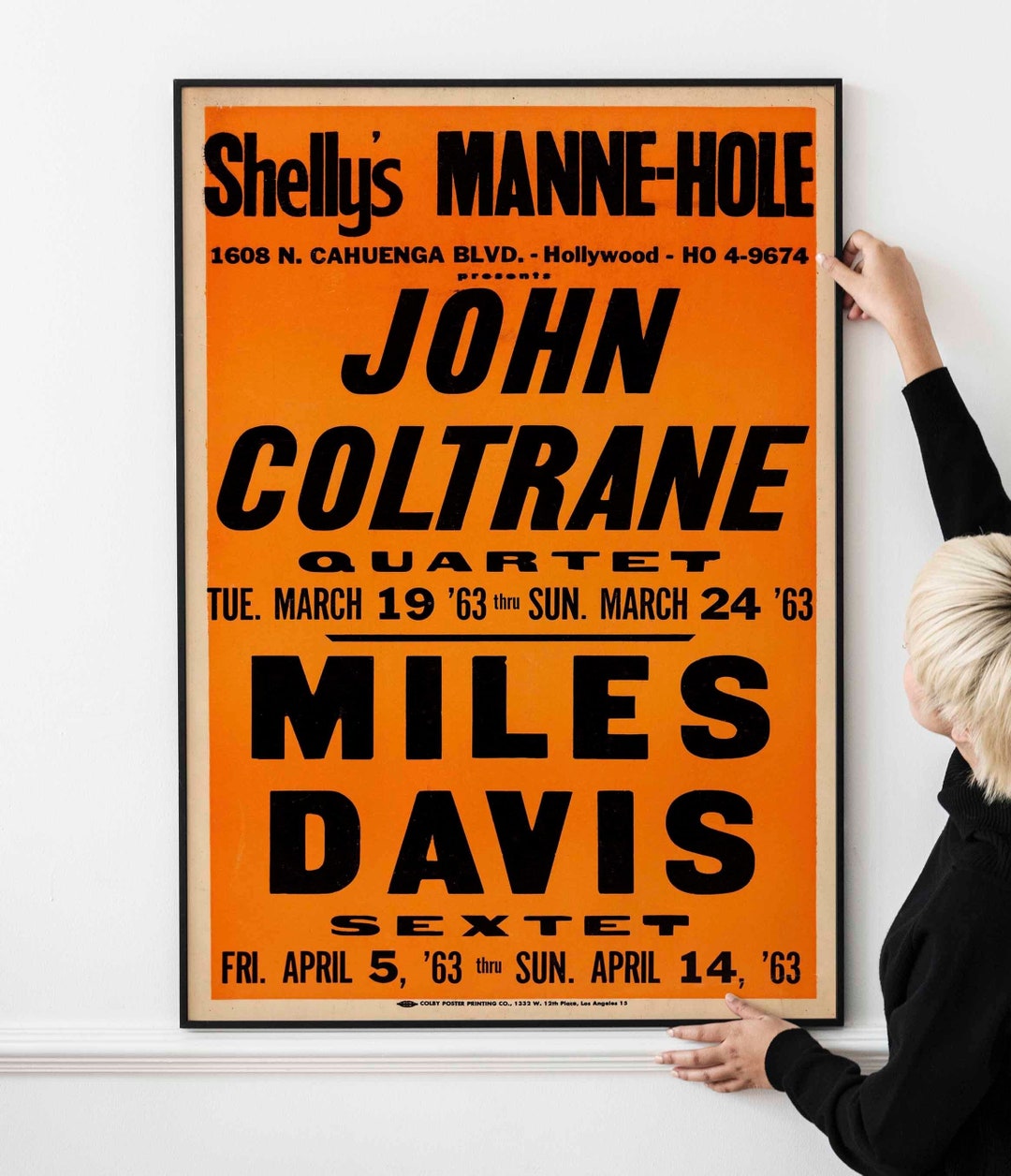 4 Classic Jazz Posters Retro Jazz Concert Posters – Classic 50s and 60s ...